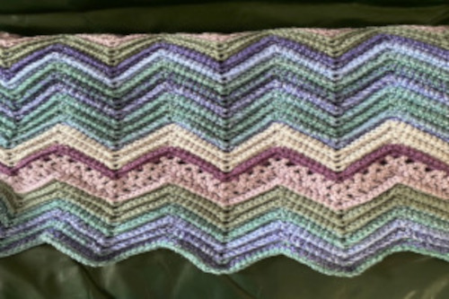 Crochet a Ripple and Lace Afghan – Rochester Oasis Store